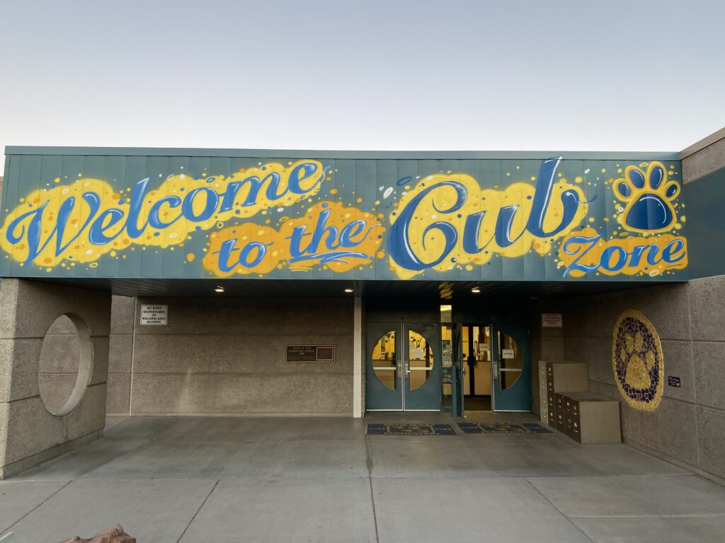 David Cox Elementary School - Graffiti Park Las Vegas